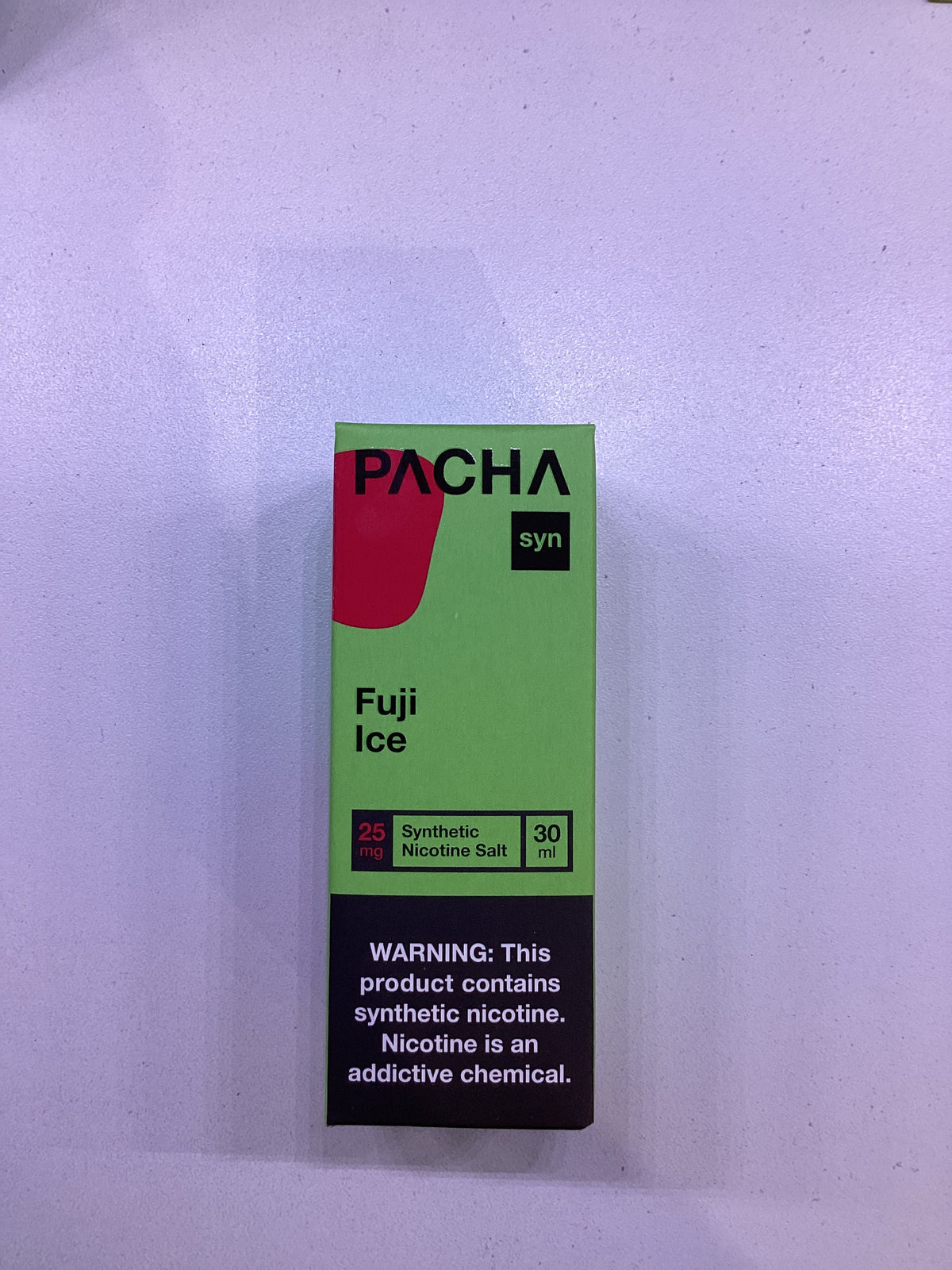 Pacha Mama Fuji Ice 25mg Synthetic Nicotine Salt 30ml — Purple Haze ...
