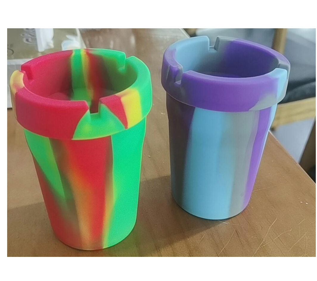 Silicone Cup Ash Tray — Purple Haze Smoke Shop
